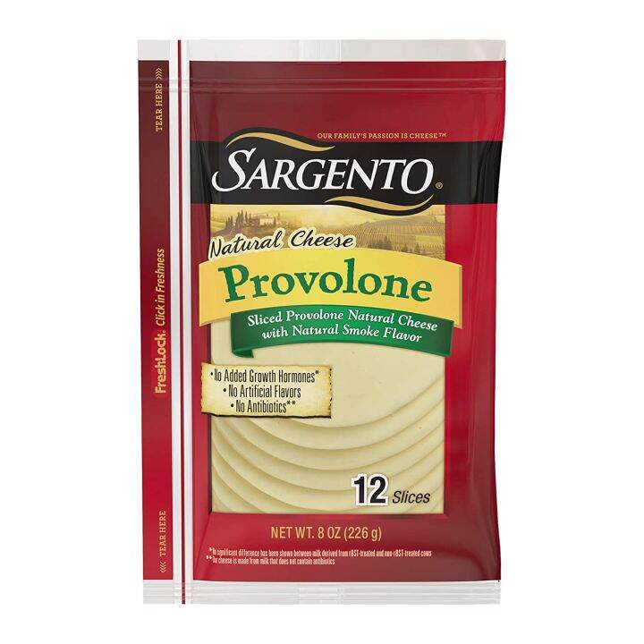 Sargento, Provolone Natural Cheese Slices, 8 oz | Lazada PH