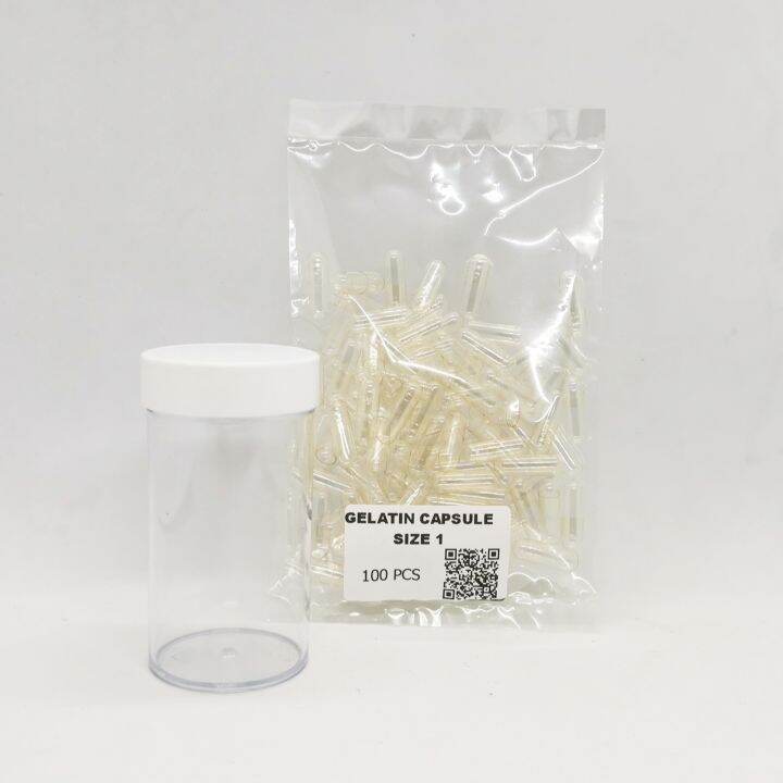 Kapsul Kosong HALAL Size 1/0 (100pcs With 1 Medicines Bottle) 空胶囊 ...