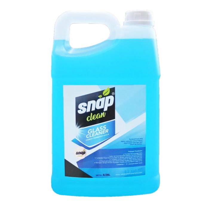 Cairan Pembersih Kaca / Glass Cleaner Snap Clean 4 liter | Lazada Indonesia