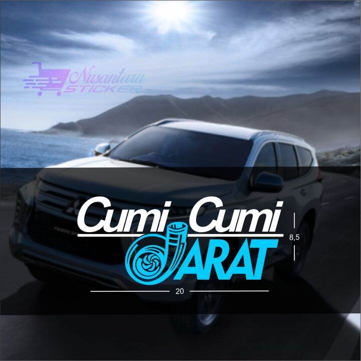 stiker mobil cumi darat | Lazada Indonesia