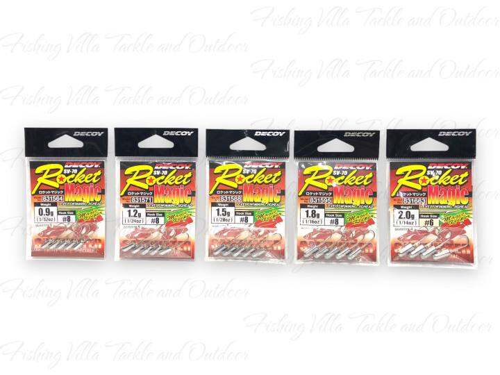 Decoy SV-70 Rocket Magic Jighead | Lazada PH