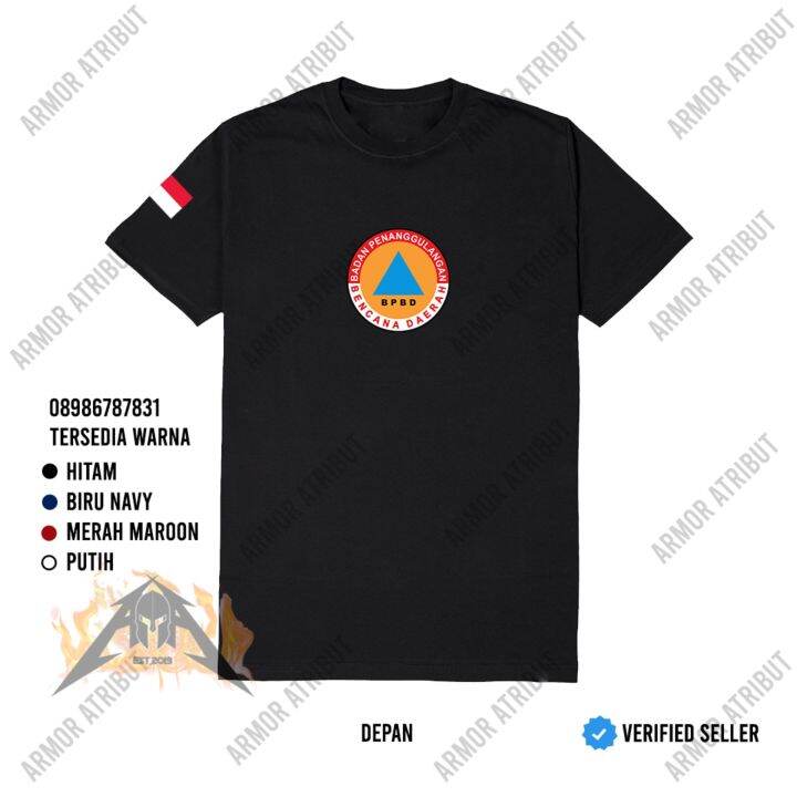 Kaos baju BPBD - Armor Atribut | Lazada Indonesia