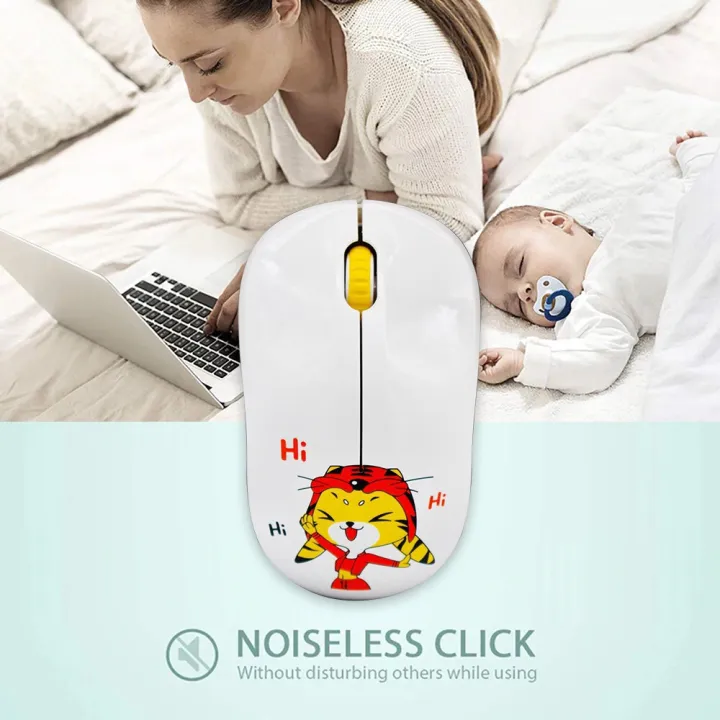 MINI RECHARGEABLE WIRELESS MOUSE I2M Oker เมาส์ไร้สายพร้อมสายชาร์จ รุ่น ...