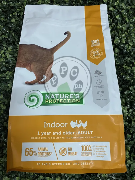Nature's Protection Indoor Adult Cat 2kg Original Pack | Lazada PH
