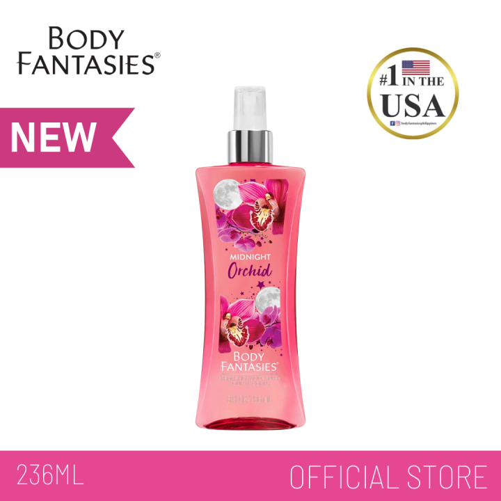 Body Fantasies Midnight Orchid Body Mist 236ml | Lazada PH