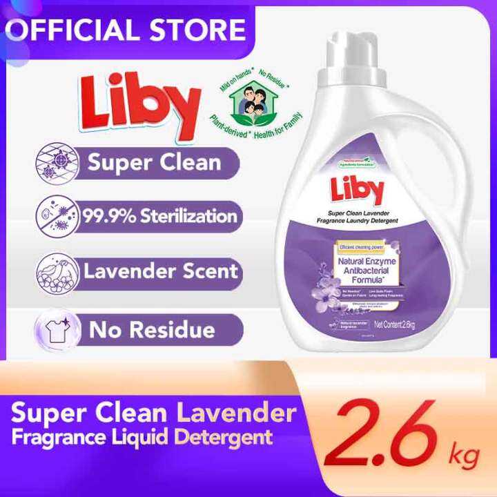LIBY-No1 Super Clean Lavender Fragrance Laundry Detergent | Lazada Singapore