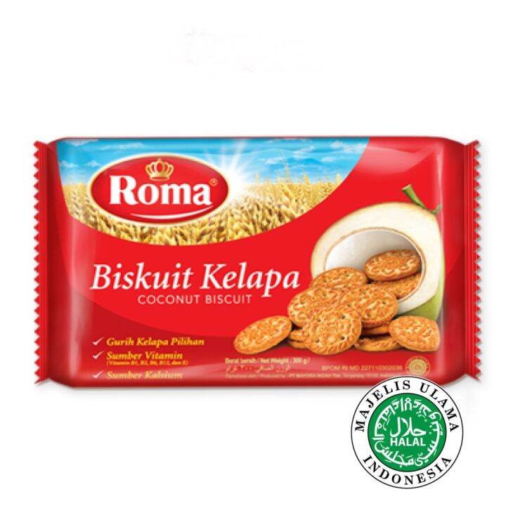 Roma Coconut Biscuits 300g | Lazada