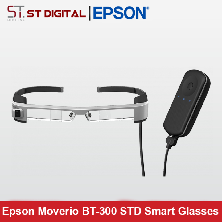 [Singapore Warranty] Epson Moverio BT-300 Smart Glasses BT-3C BT300 300 ...