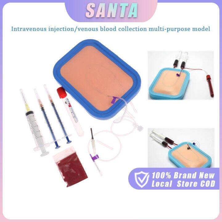 1Pack Venipuncture Injection Training Pad Set Human Skin Model with ...