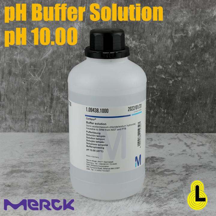 pH Buffer Solution pH 10.00 Merck | Lazada