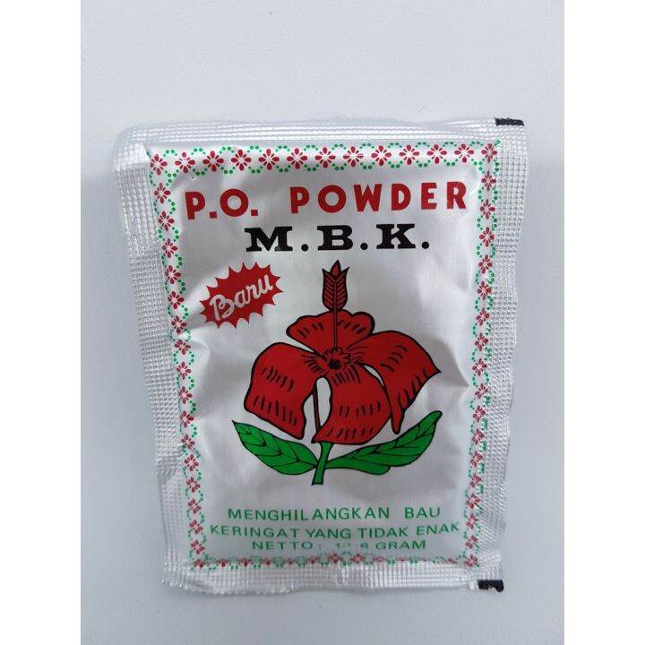 Bedak MBK Powder SILVER- bedak penghilang bau badan - Bedak Ketiak ...
