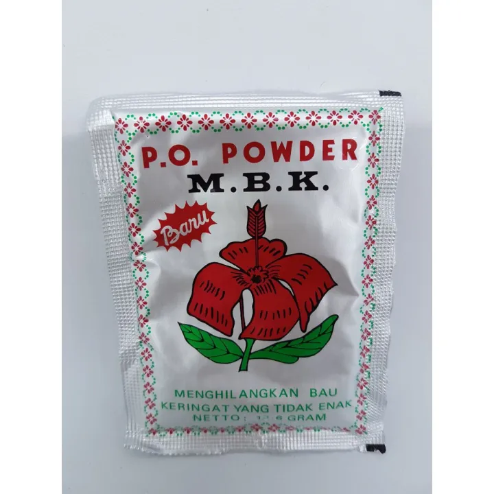 Bedak MBK Powder SILVER- bedak penghilang bau badan - Bedak Ketiak ...