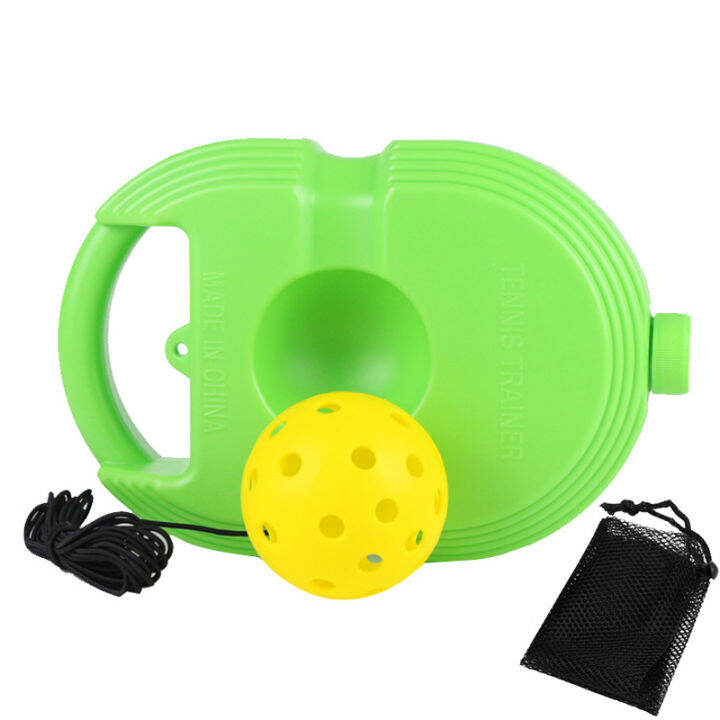 Solo Pickleball Trainer with Ball and String, Pickleball Training Aid ...