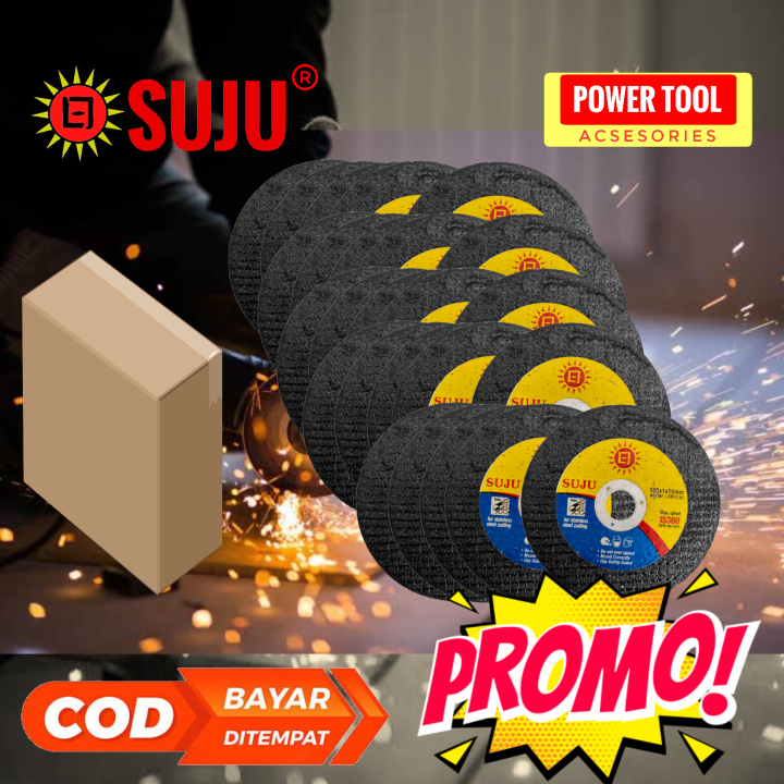 PROMO HEMAT 1 PAK isi 25 Pcs Mata Batu Gerinda Tangan Angle Grinder ...