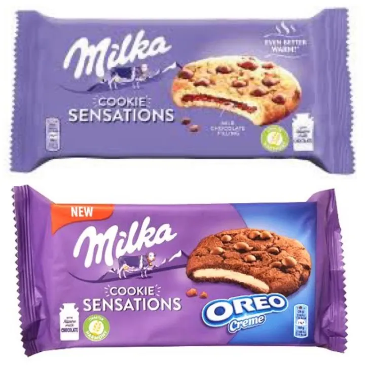 Milka Cookie sensation 156 g.1 แพ็คมี 6 ชิ้น | Lazada.co.th