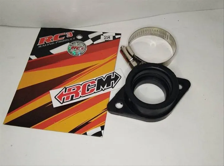 KARET MANIFOLD MANIPOL MANIFOL KARET INTAKE 28 MM 28MM SDH DNG KLEM ...