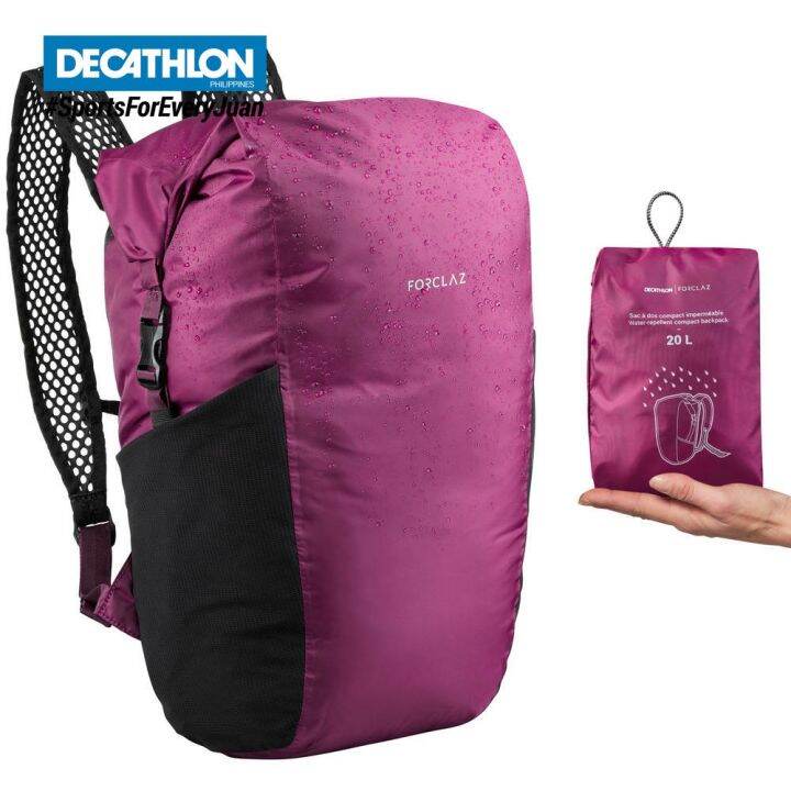 Decathlon Forclaz Travel 100 Compact Waterproof 20 Litre Backpack ...