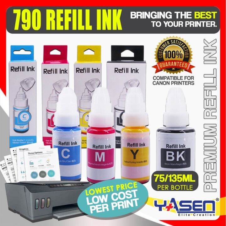 Canon Ink 790 Ink Dye Ink For Printer G2010 MG2570S PG810 G1010 Pixma ...