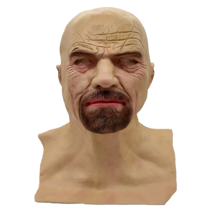 Breaking Bad Mr White Realistic Latex Mask Halloween Role Playing Prop