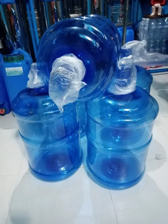 set of 5pcs Ruond gallon w/cover each gallon 18.9 liter new | Lazada PH