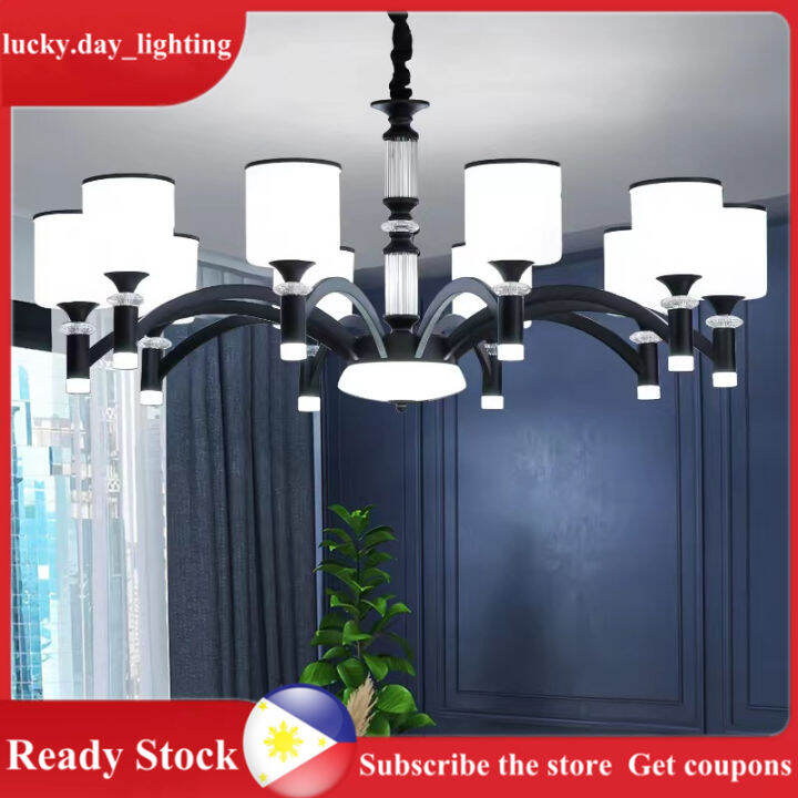 With Tri color Bulbs Nordic Chandelier Pendant Ceiling Light Center ...