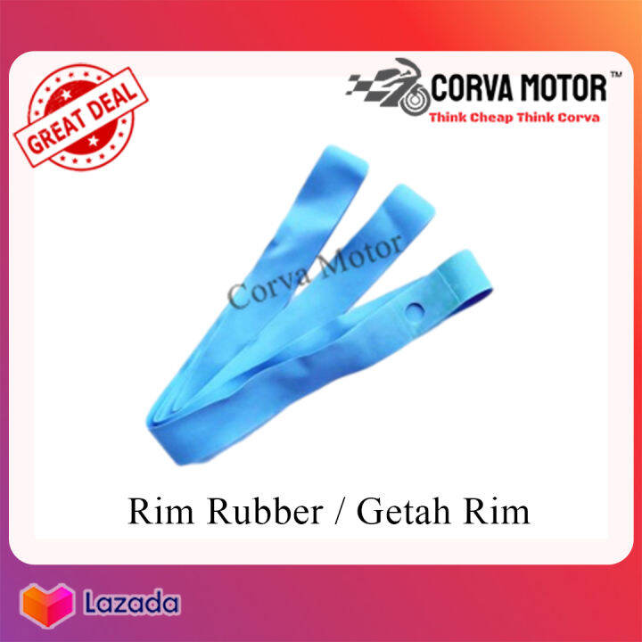 Corva Motor Rim Rubber Getah Rim Untuk Tayar Tiub | Lazada