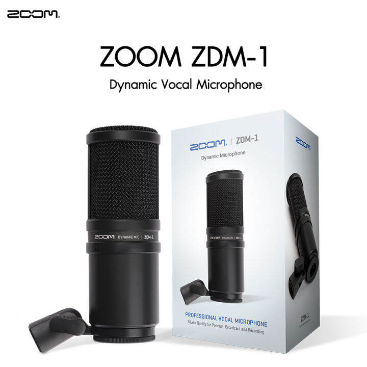 Zoom ZDM-1 PodcastMicrophone ประกันศูนย์ไทย | Lazada.co.th