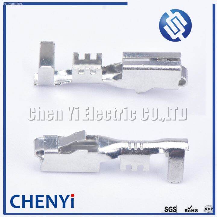 50 pcs Delphi 2.8 series auto wire terminal for elcetric connector ...