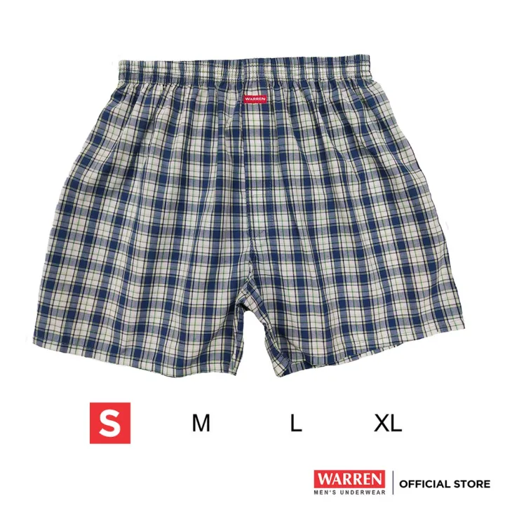 Warren Underwear 1-8407 CH1 Boxer Short (Checkered) | Lazada PH
