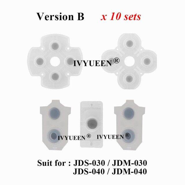 IVYUEEN 10 Sets Rubber Conductive Adhesive Button Pad Keypads for Sony ...