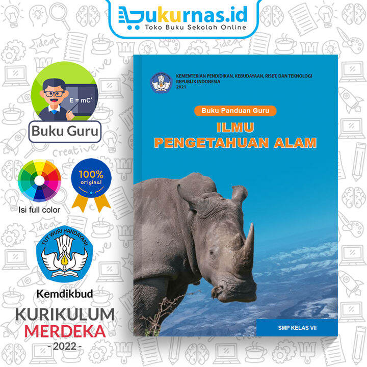 Buku Panduan Guru Ilmu Pengetahuan Alam IPA SMP/MTS Kelas 7 K-Merdeka | Lazada Indonesia