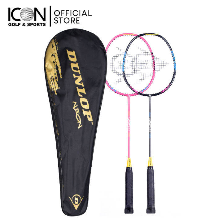 Dunlop Badminton Neon 1.0 Set (Pink) | Lazada PH