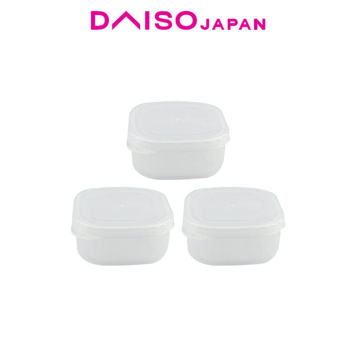 Daiso Antibacterial Food Container (120ml, 3 Pieces) | Lazada PH