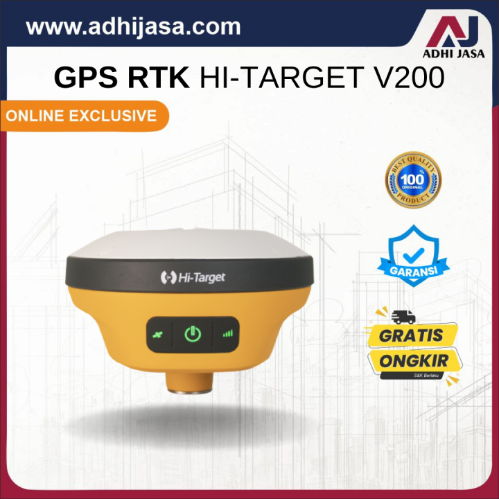 GNSS geodetik statik GPS RTK HI-Target V200 | Lazada Indonesia