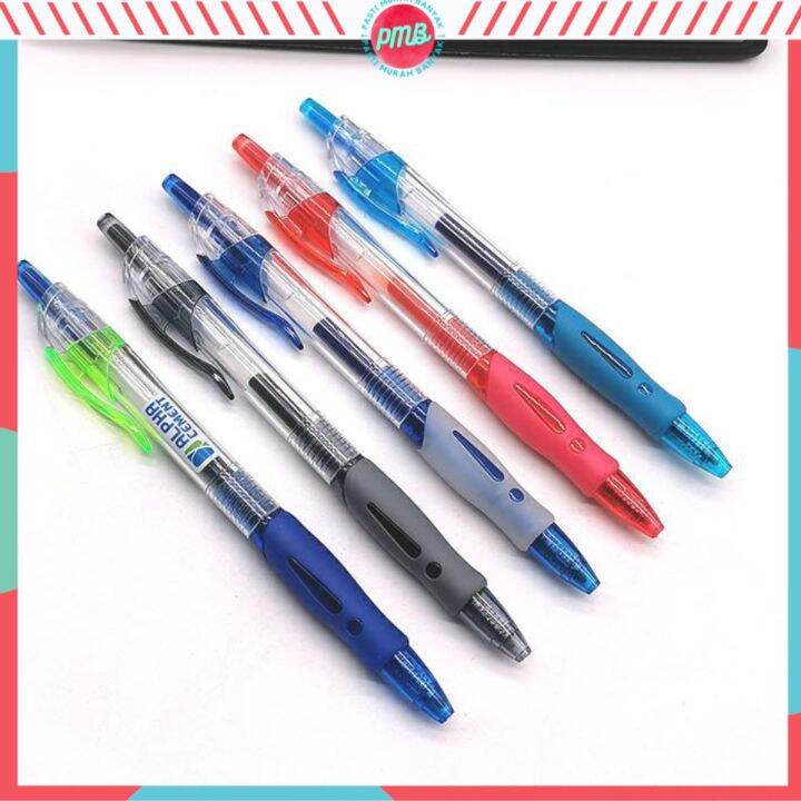 Pulpen Gel Ink 0.5mm Standar Pulpen Alat Tulis Kantor Sekolah Pena Pen ...