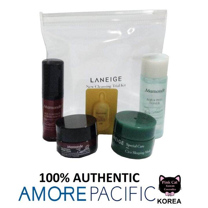 Korean Cosmetics AMORE PACIFIC Skincare Kit (5 Items) | Lazada PH
