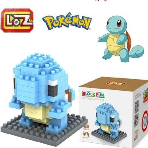 Loz Lego Pokemon Squirtle Bricks Nano Block 9140 | Lazada Indonesia
