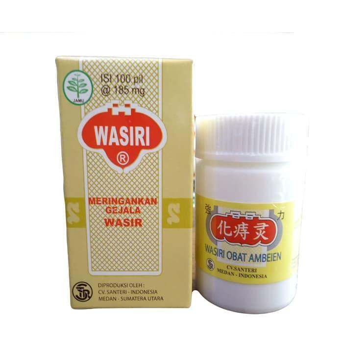 Wasiri 100 Tablet / obat Ambeyan | Lazada Indonesia