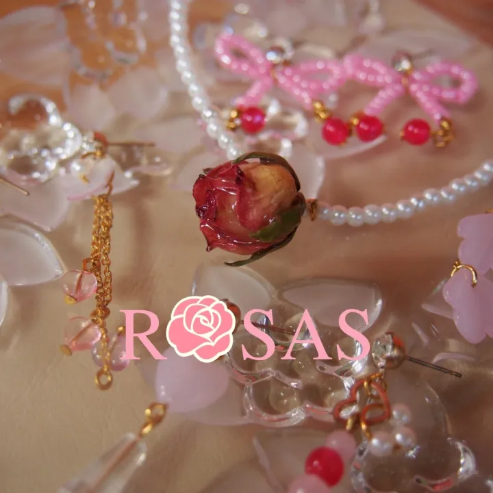 ROSAS BEADED EARRINGS AND NECKLACE COLLECTION ⁎⁺˳ ༚ | Lazada PH