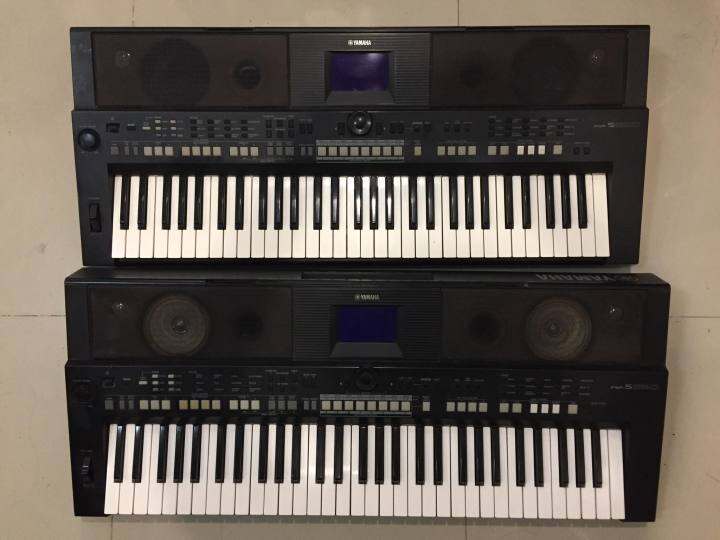 (มีคลิปเสียง) คีย์บอร์ด Yamaha PSR-S650 (มือสอง) แซ้มป์เสียงได้พร้อม ...