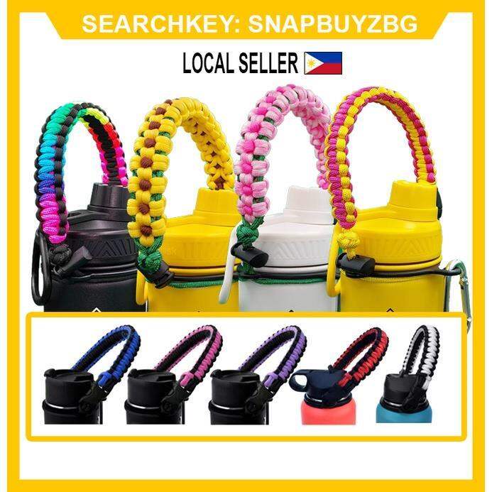 wo25760 Paracord Handle / Tumbler Strap for Aquaflask Hydroflask ...