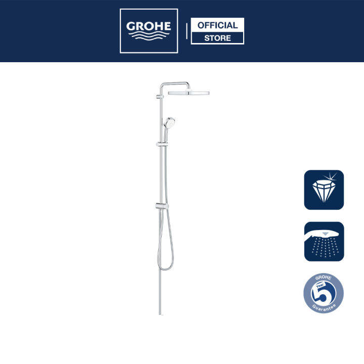 Cây Sen GROHE TEMPESTA COSMOPOLITAN 250 Cube Kèm Bộ Trộn Ổn Nhiệt ...