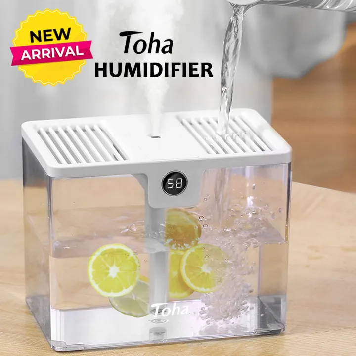 Air Humidifier Toha 1.5L capacity silent moisturing mist humidifier ...