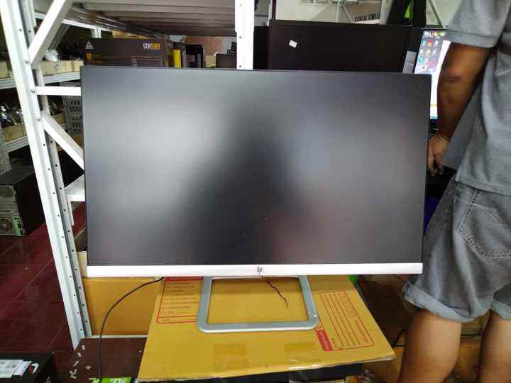 จอมอนิเตอร์ LED MONITOR HP 23.8" IPS 24ES 60HZ ขาจอมีลอยแตก แต่สามารถ ...