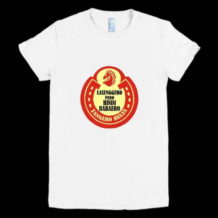 TSHIRT RED HORSE ALAK HUGOT LINE UNISEX | Lazada PH