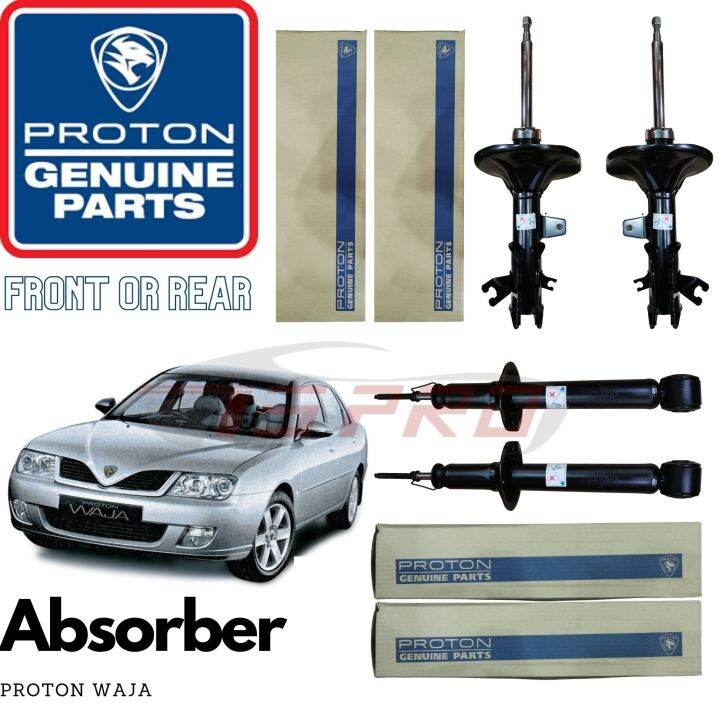 [1pair] Proton Waja Genuine Suspension Strut Damper Shock Absorber ...