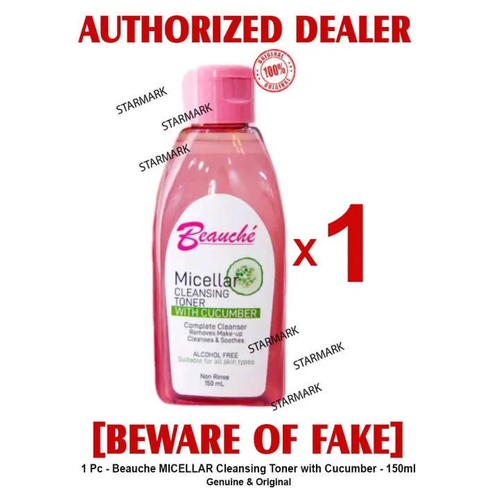 Beauche MICELLAR Cleansing Toner with Cucumber 150ml Authentic - 1 ...
