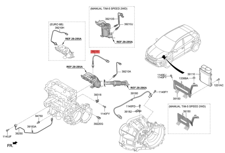 SENSOR ASSY-OXYGEN FOR KIA STONIC | Lazada PH