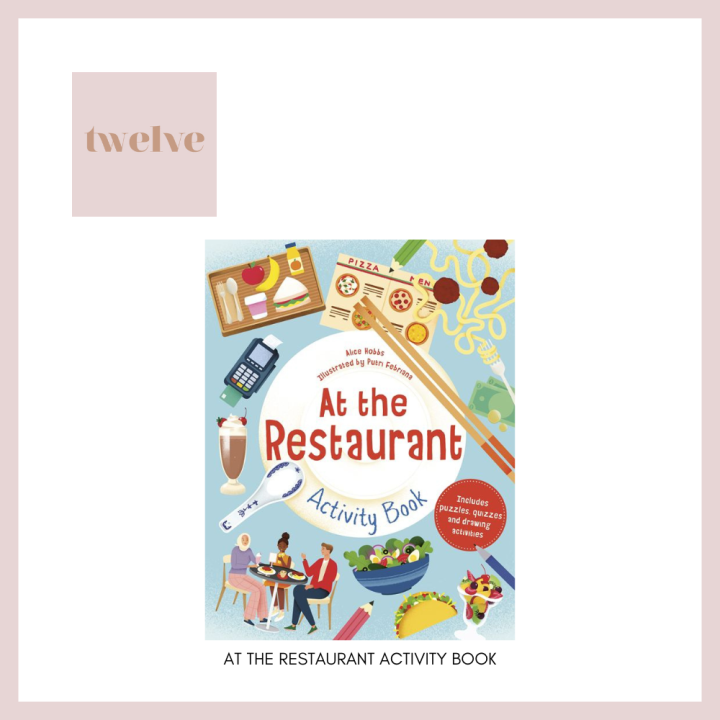 At The Restaurant Activity Book | Lazada