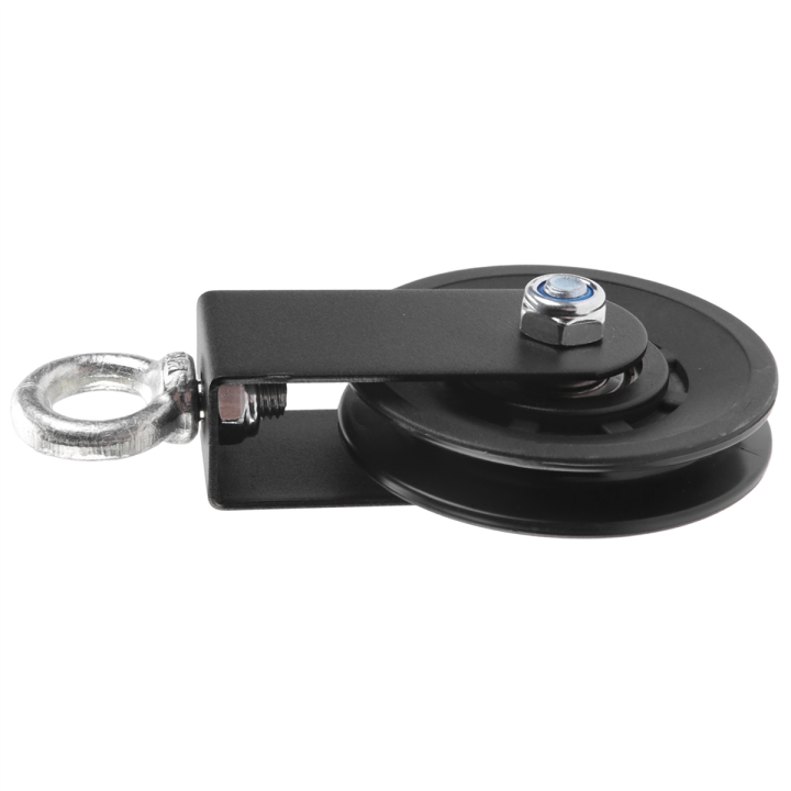 Heavy Duty Pulley, Fitness Pulley 360 degree Rotation Traction Wheel ...